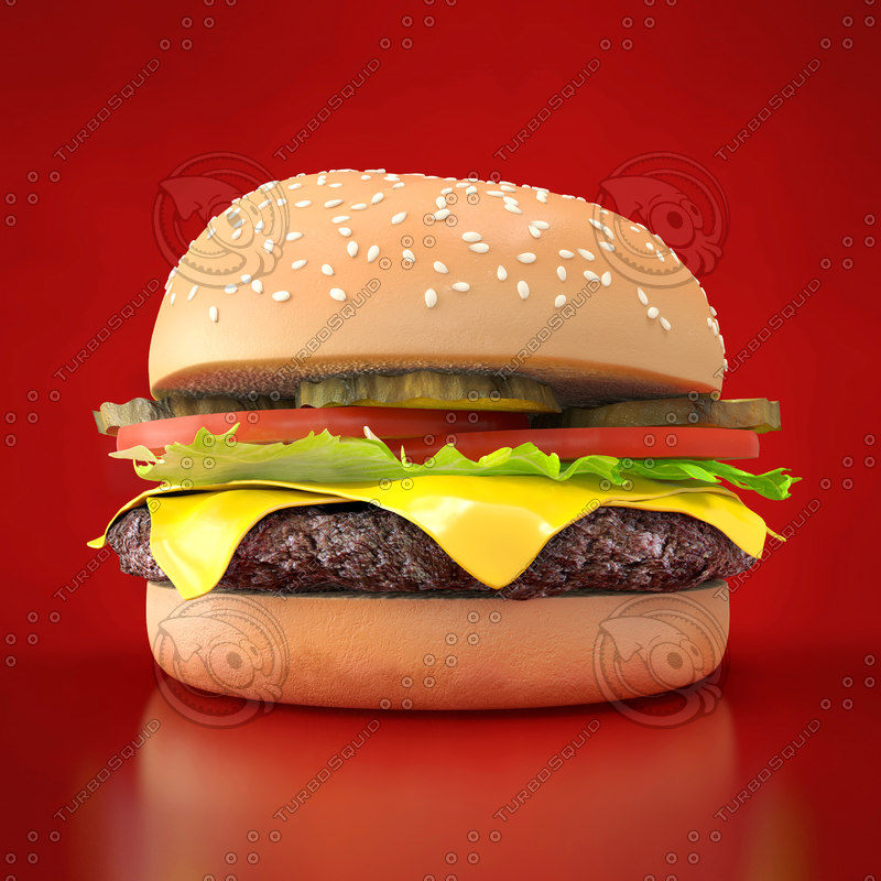 Burger 3D - TurboSquid 1224253