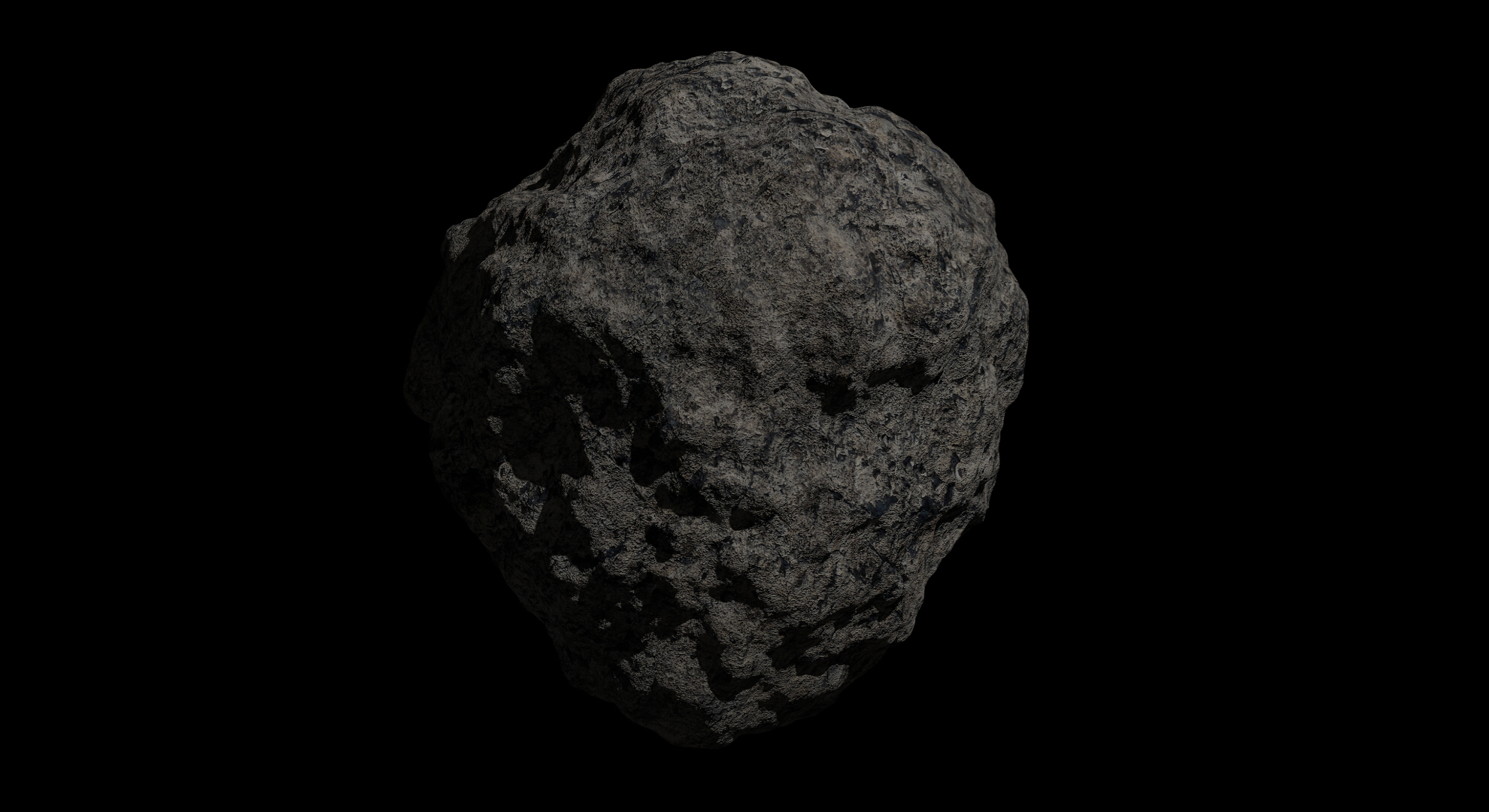 3D asteroid 2 model - TurboSquid 1224357