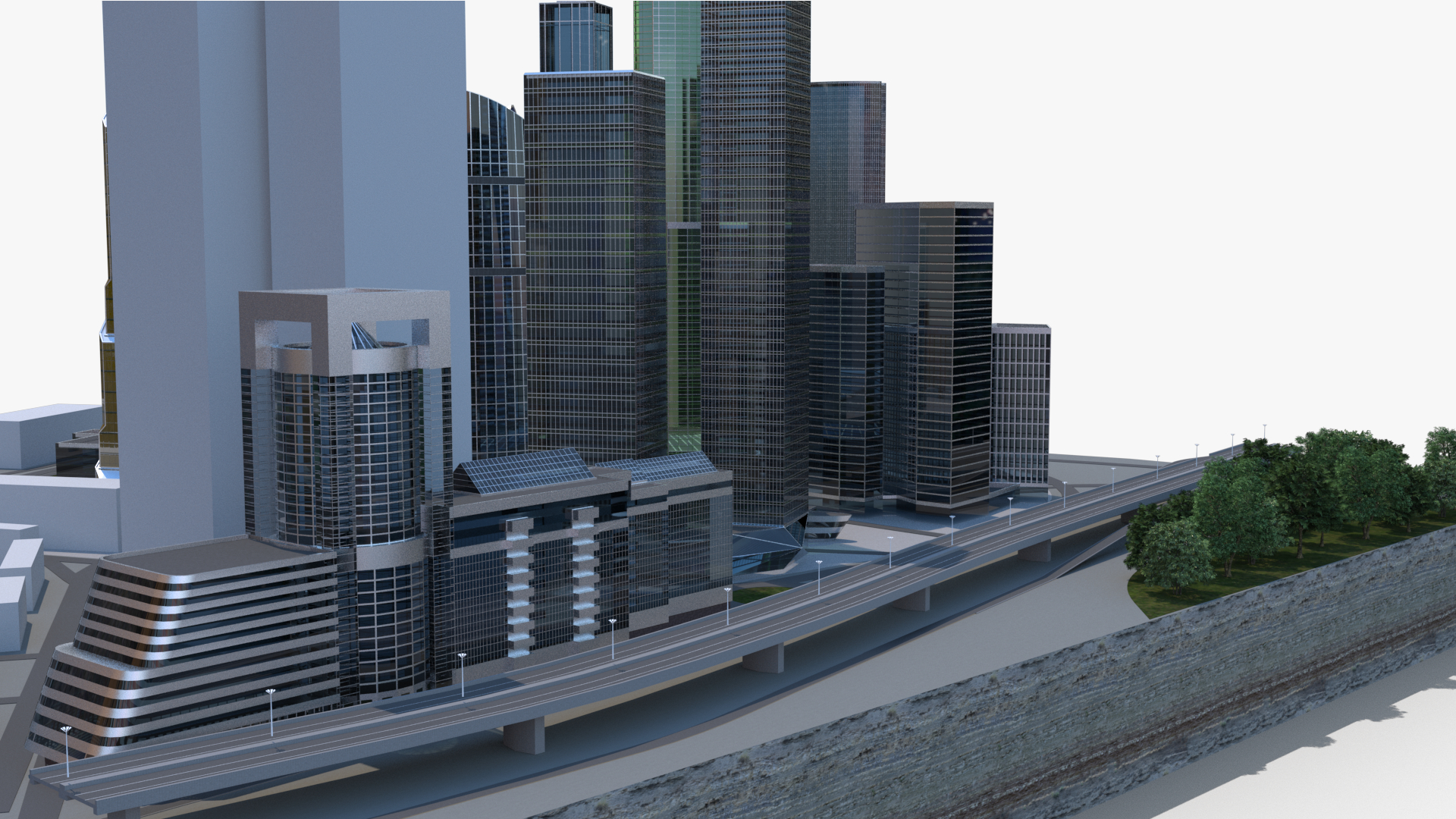 City moscow 3D model - TurboSquid 1224579