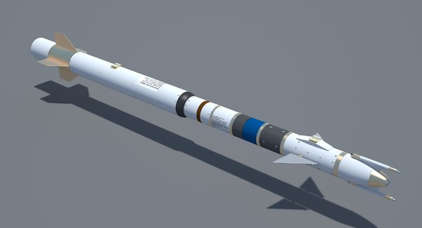 Rim-116 rolling airframe missile 3D model - TurboSquid 1224593