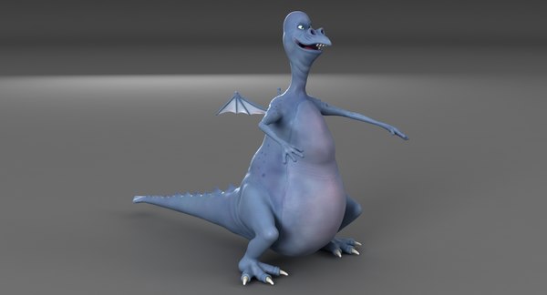 Dragon cartoon 3D model - TurboSquid 1224714