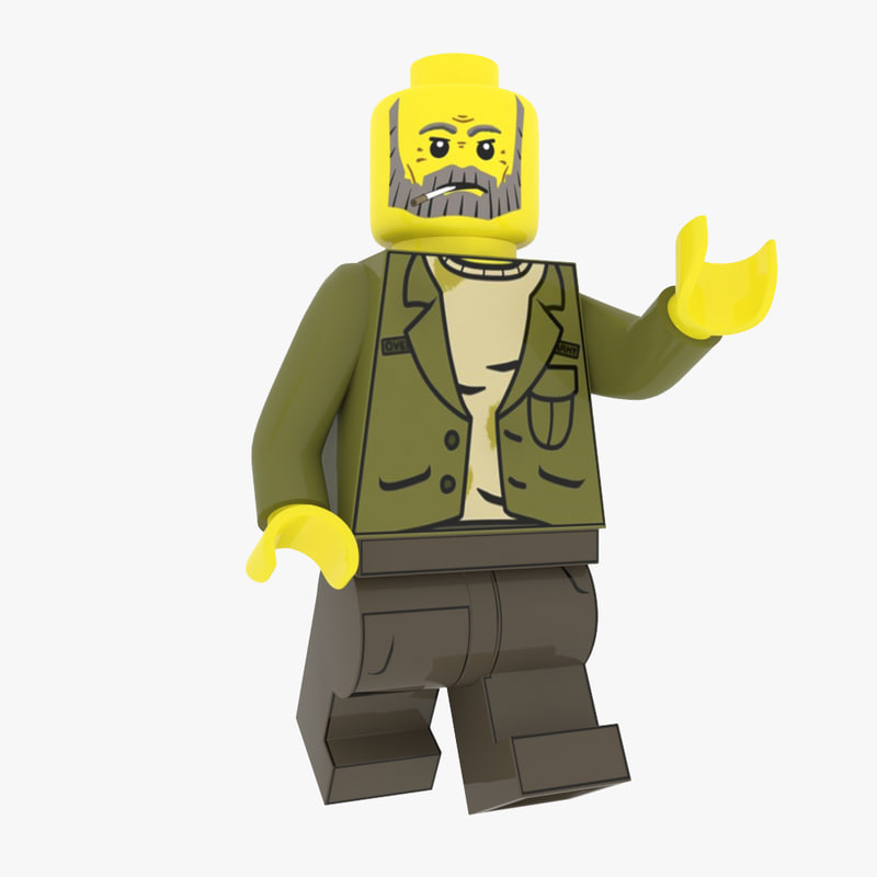 3D realistic lego figure model - TurboSquid 1224855