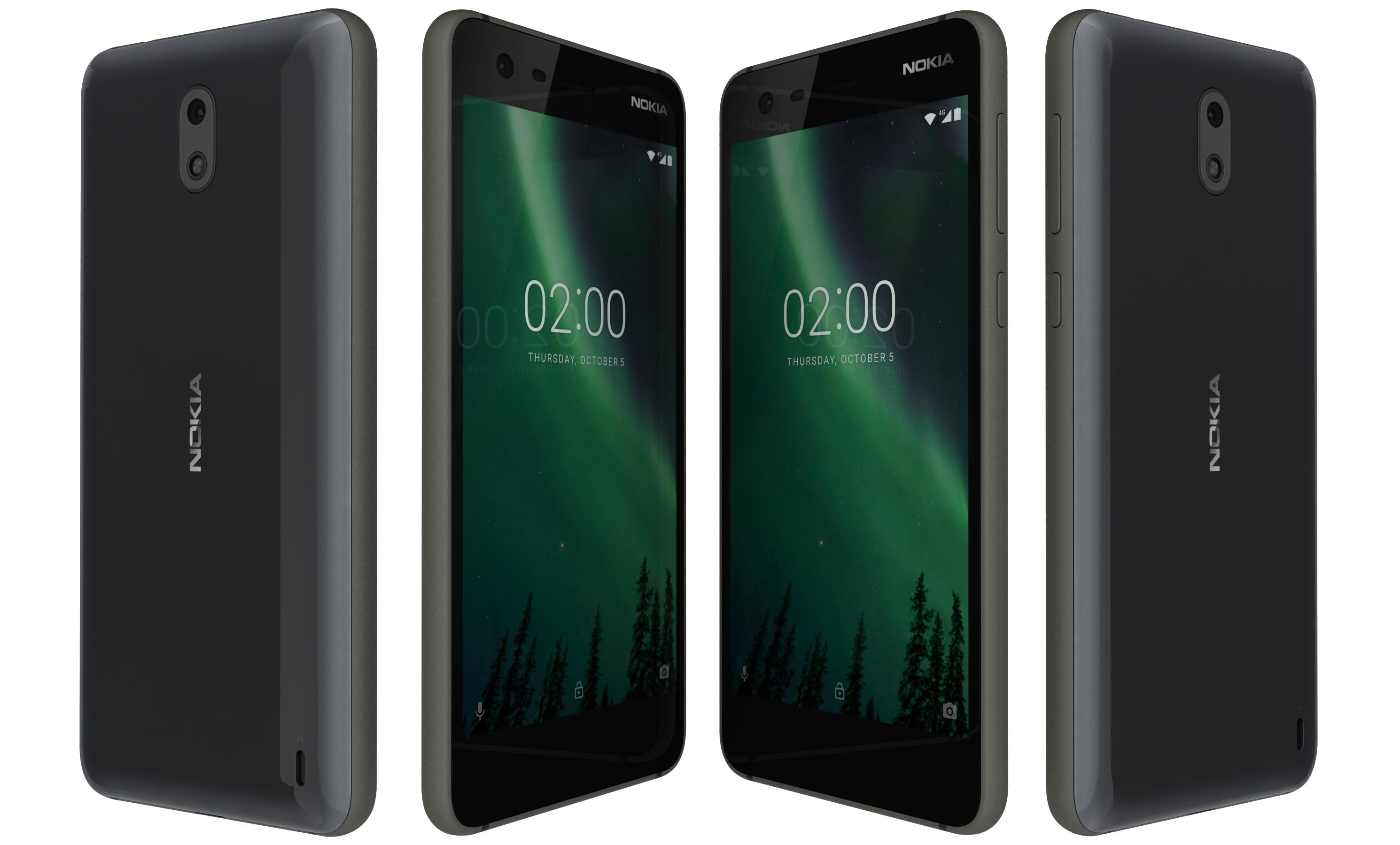 Nokia 2 colors model - TurboSquid 1224869