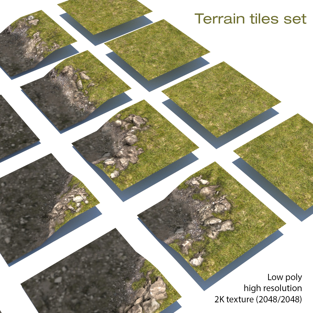 3D model modules landscape - TurboSquid 1225002