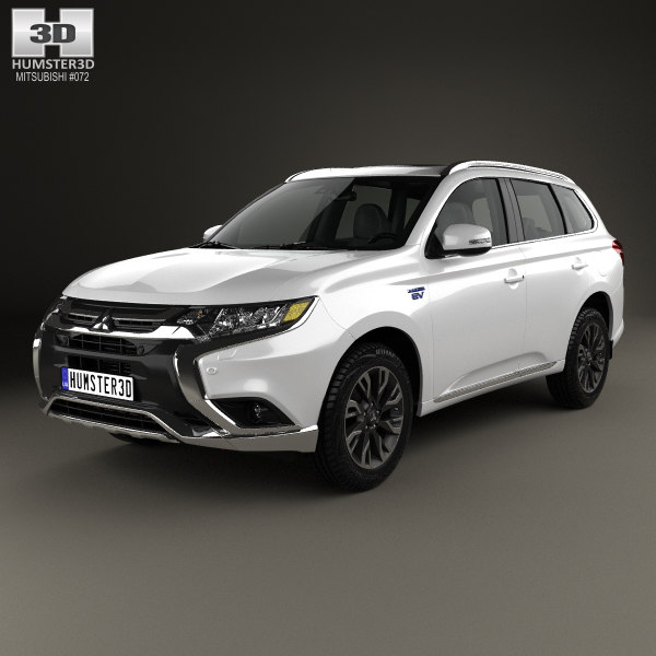Mitsubishi outlander phev 3D model - TurboSquid 1225019