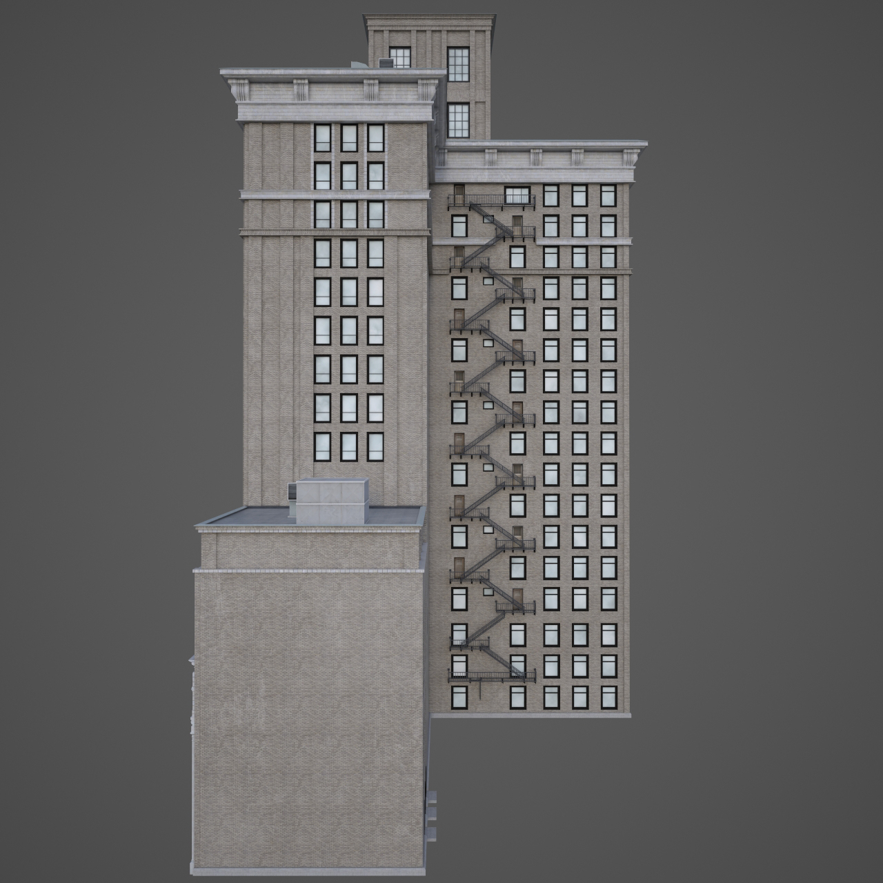 Realistic bank building 3D model - TurboSquid 1225023