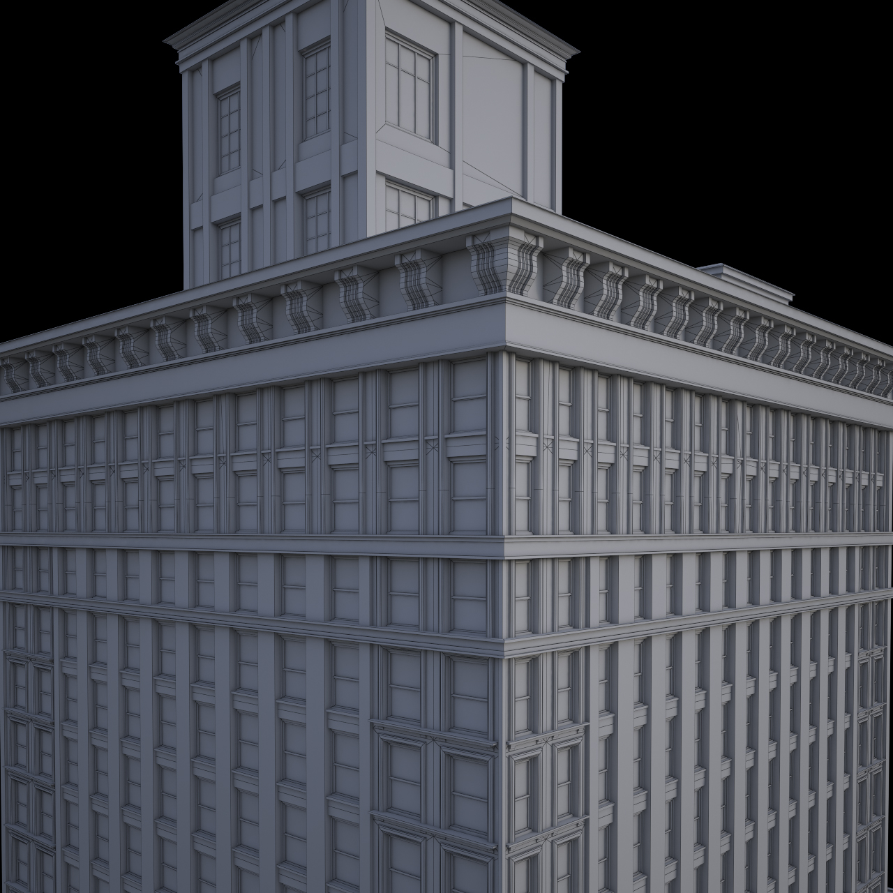 Realistic bank building 3D model - TurboSquid 1225023
