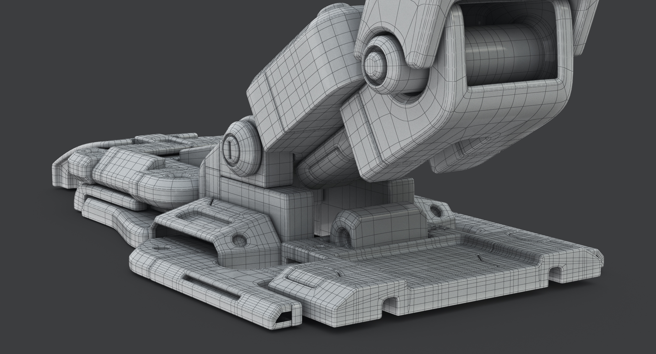 Sci-fi robot leg 3D model - TurboSquid 1225048