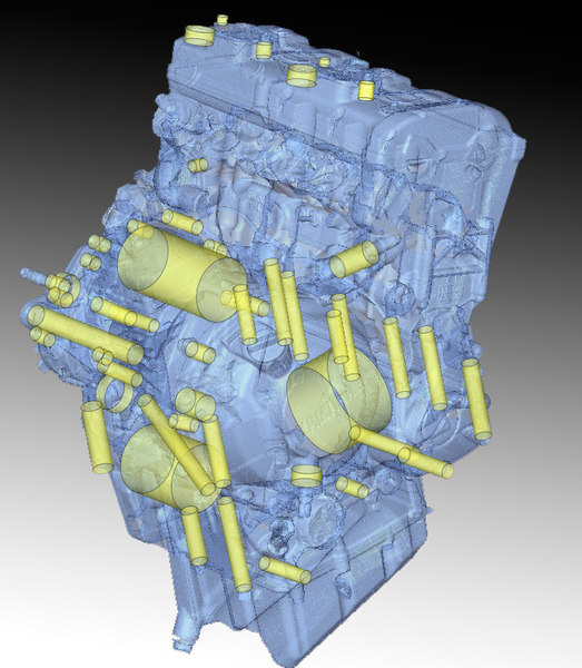 Yamaha r6 engine model - TurboSquid 1225340