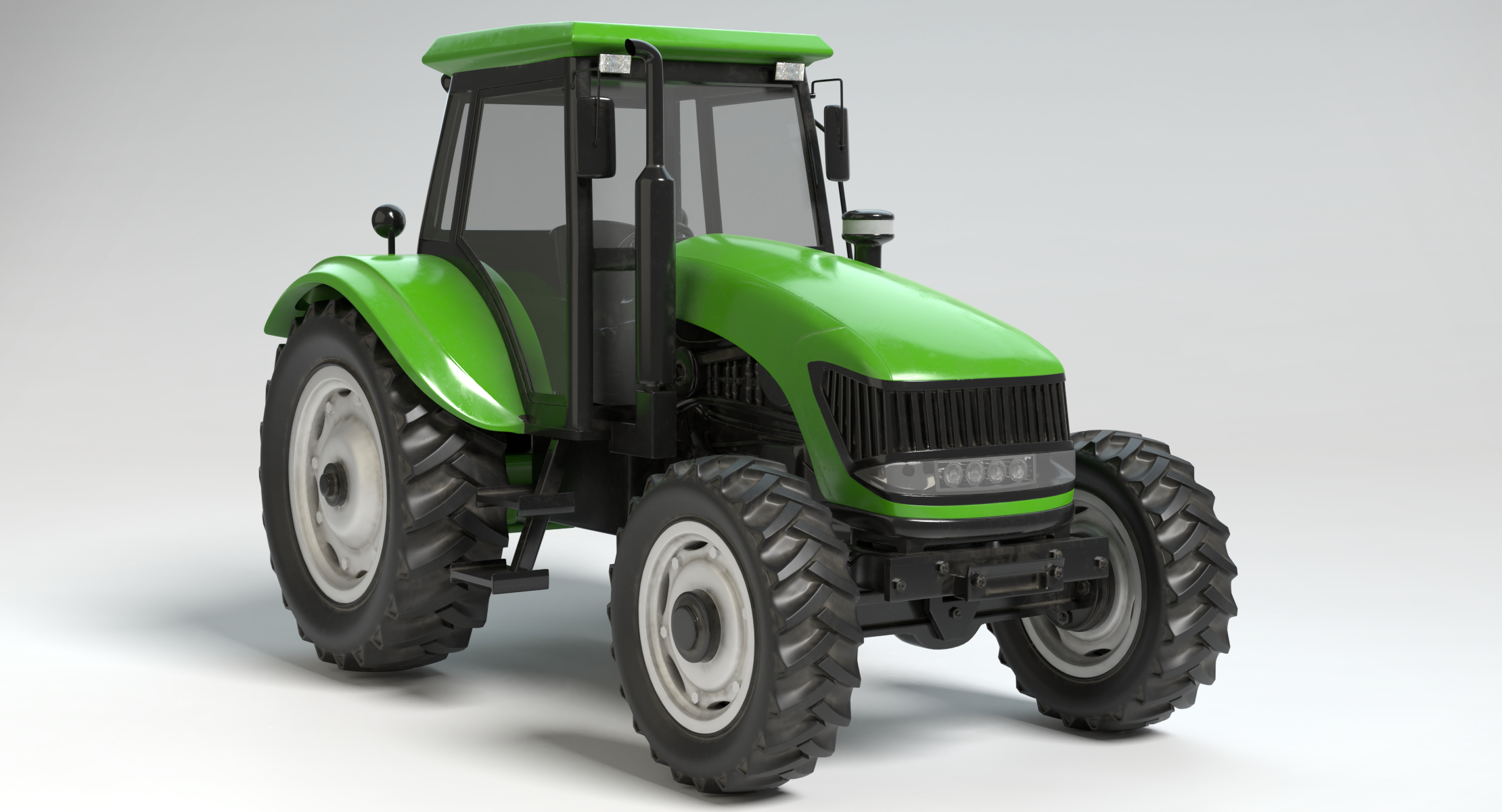 Farm tractor 3D model - TurboSquid 1225379