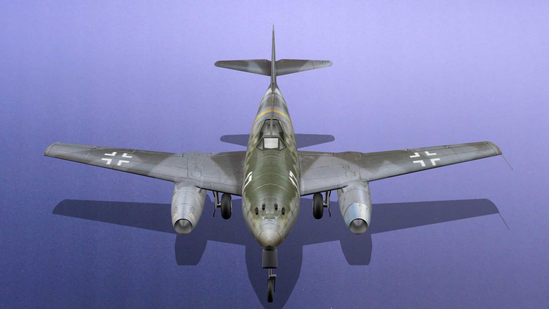 Messerschmitt 262 3D - TurboSquid 1225409