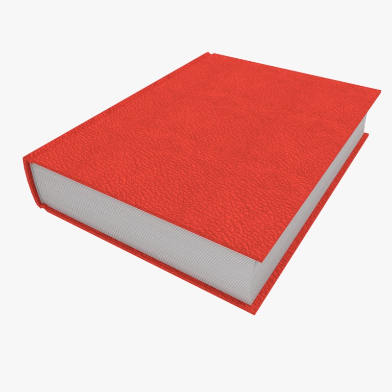 3D model closed book - TurboSquid 1225443