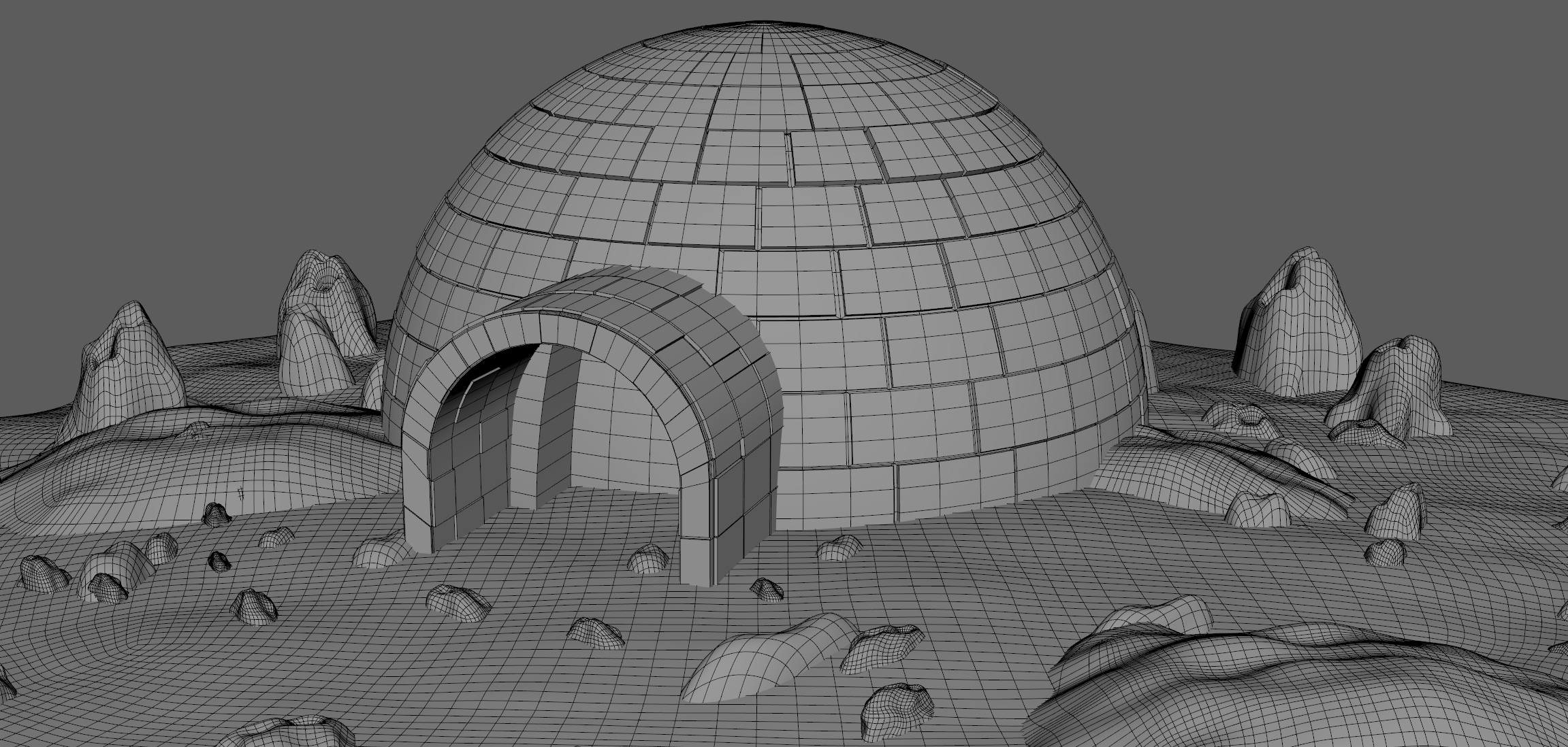 Igloo iglo model - TurboSquid 1225552