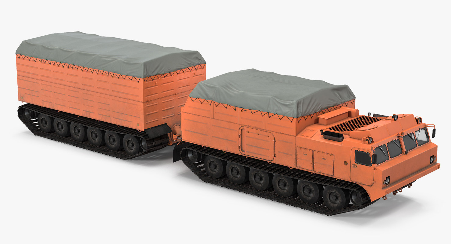 Multi purpose articulated tracked vehicle 3D model - TurboSquid 1225631