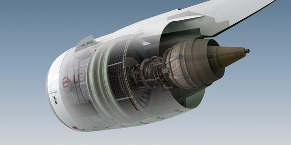 3D cfm leap-1c jet engine - TurboSquid 1225734