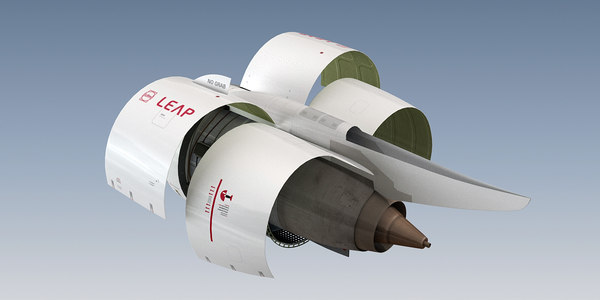 3D cfm leap-1c jet engine - TurboSquid 1225734