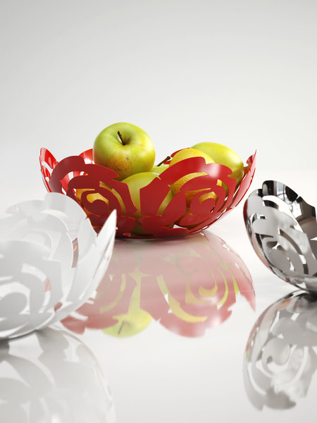 alessi mediterraneo fruit bowl 3d model