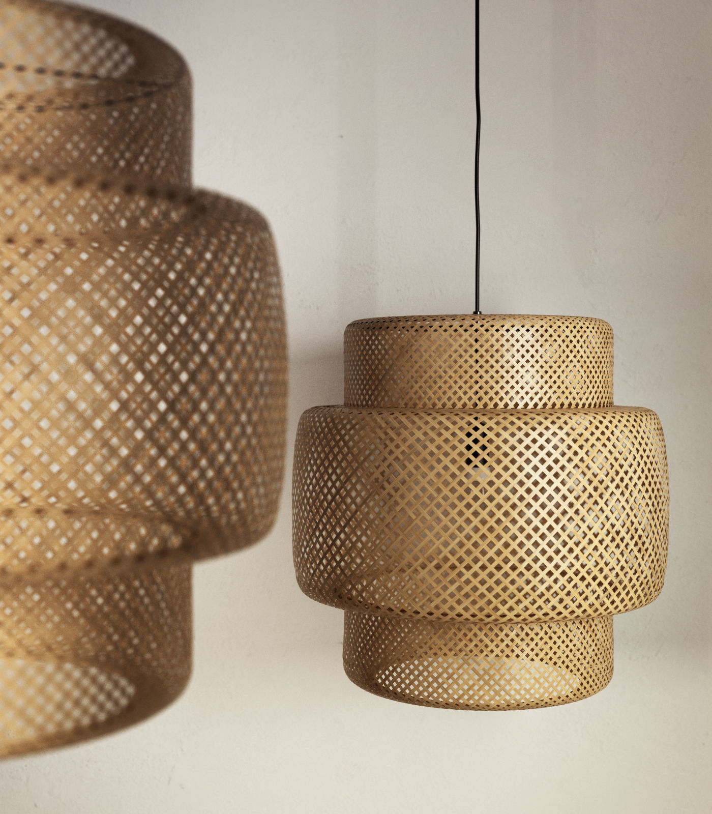 3D model ikea sinnerlig pendant lamp - TurboSquid 1225876