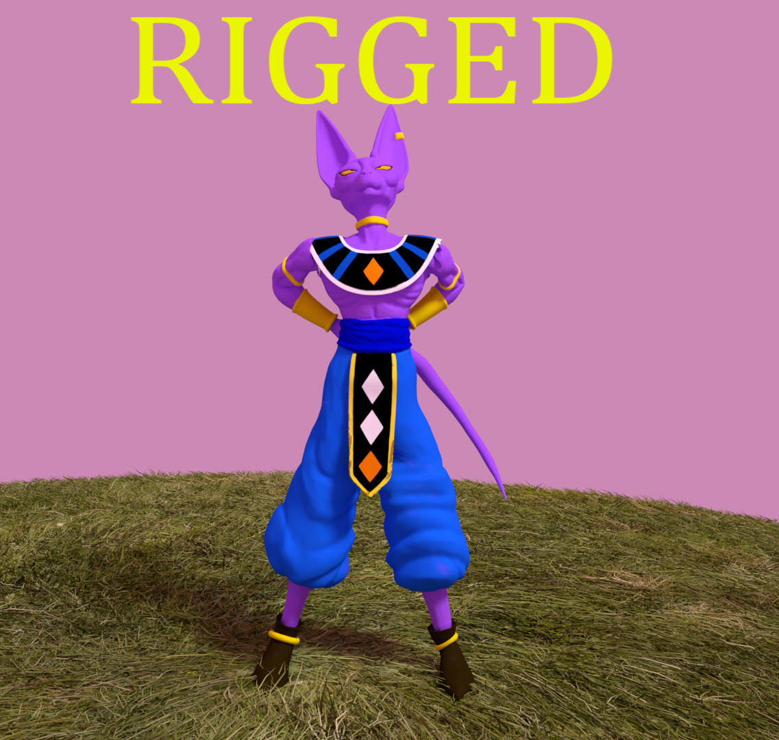 Beerus 3D model - TurboSquid 1226017