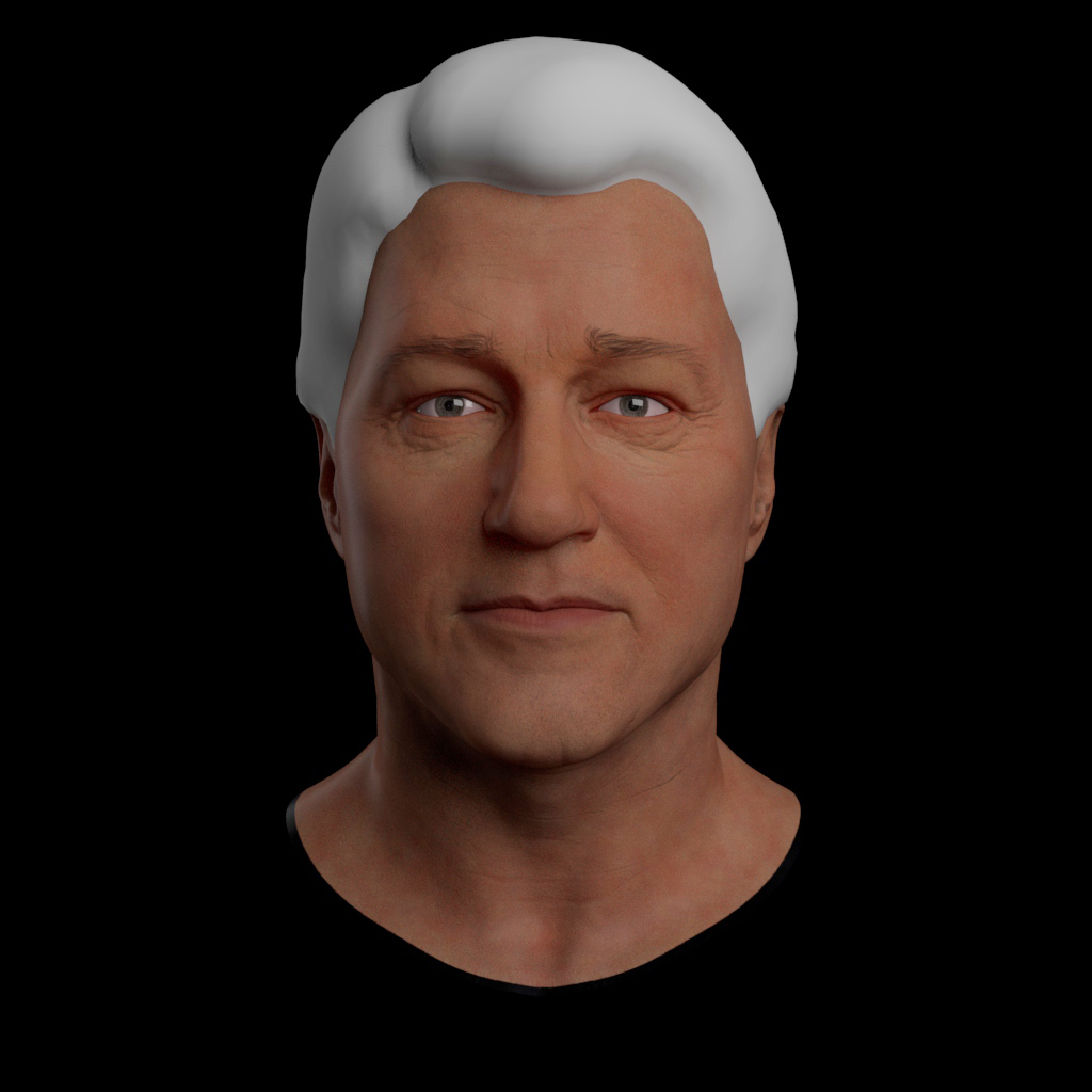 Bill clinton 3D model - TurboSquid 1226028