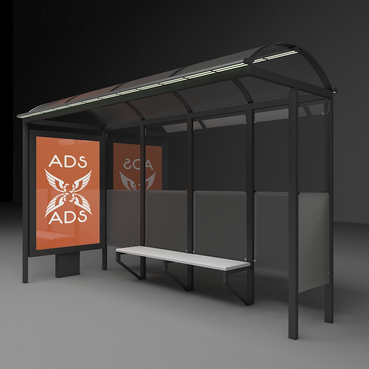 modelo 3d parada de autobus - TurboSquid 1226072