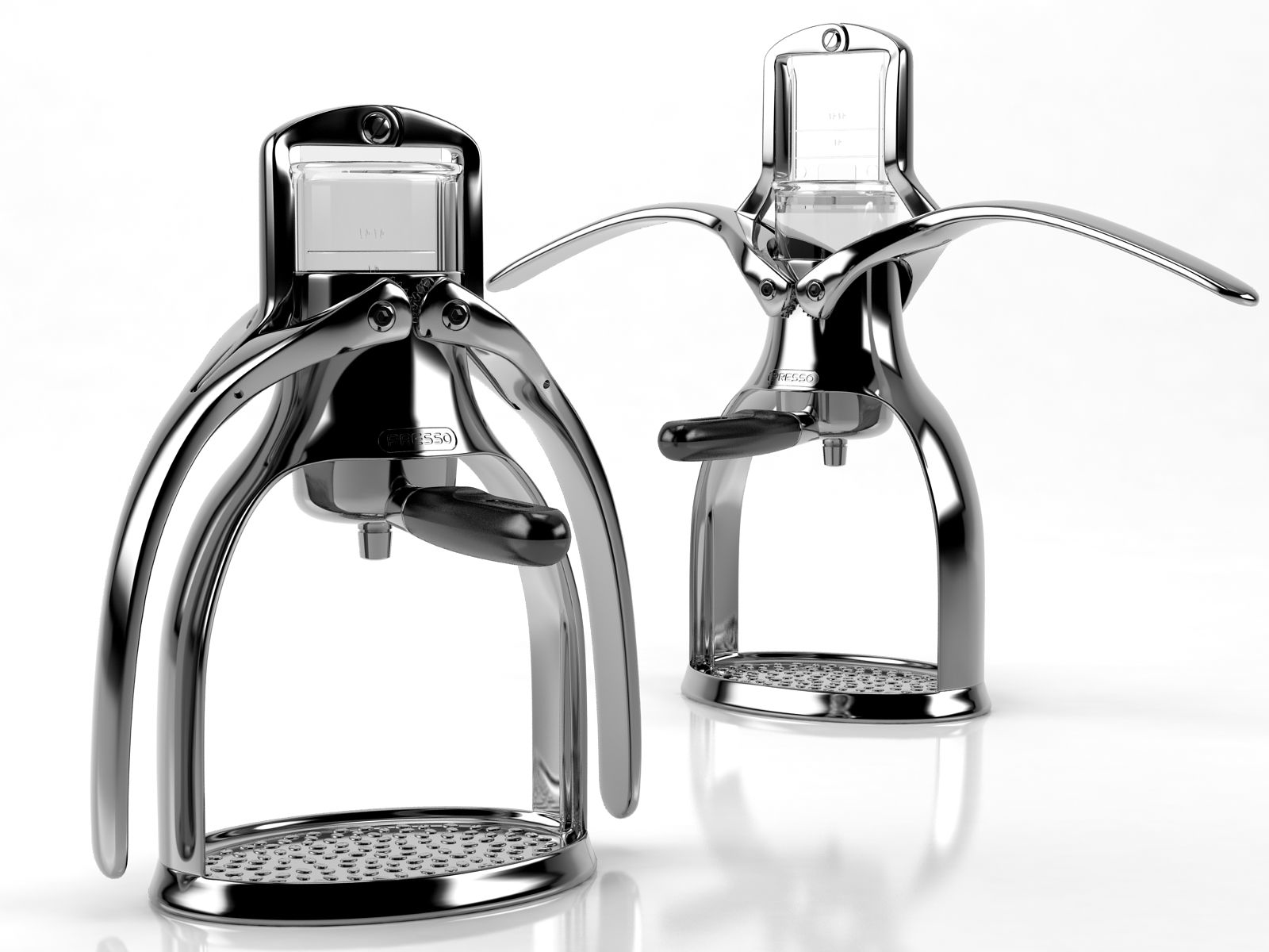 3D rok presso manual espresso maker - TurboSquid 1226255