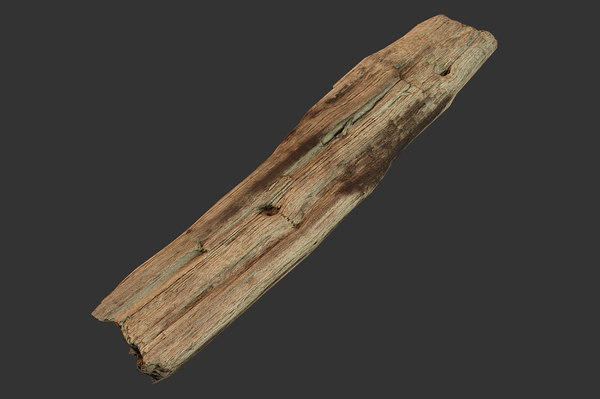 Broken wood plank 3D - TurboSquid 1226257