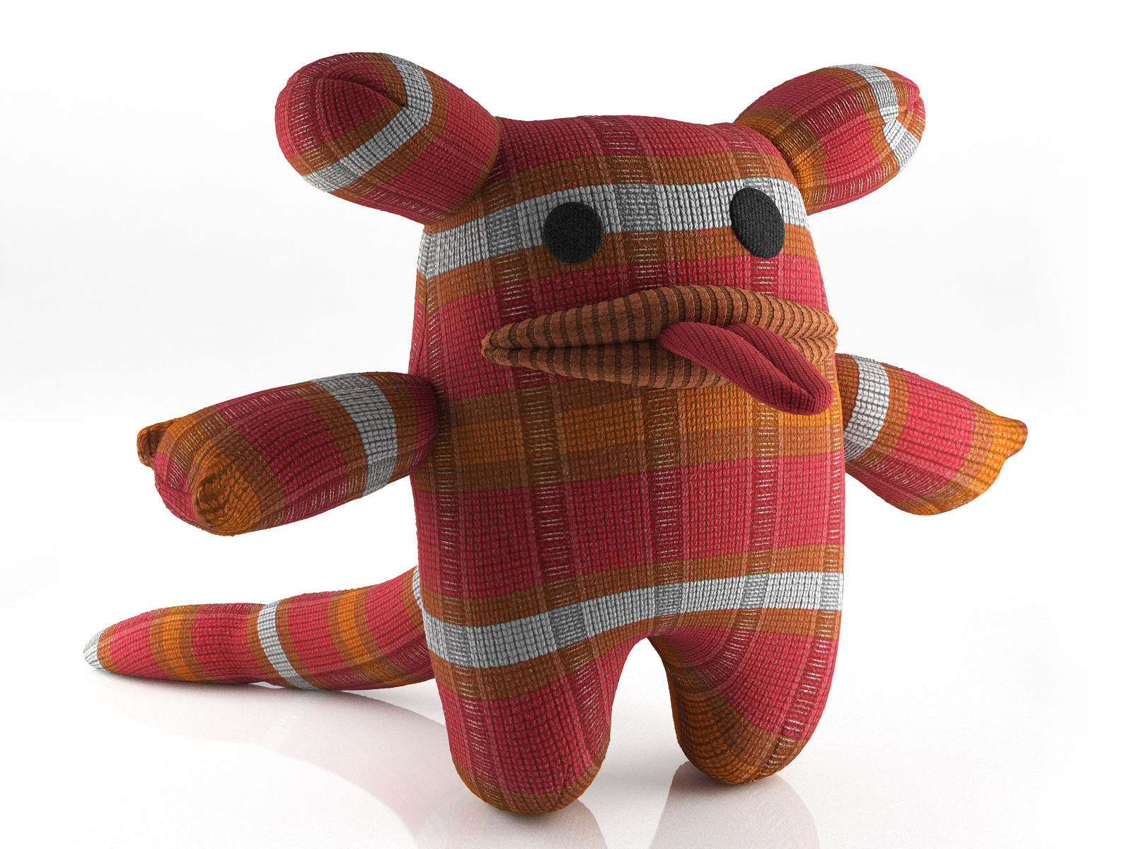 3D stupid creatures sock monsters model - TurboSquid 1226262