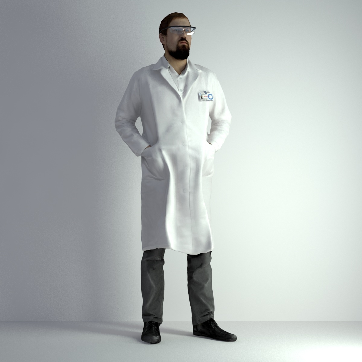 3D scanned man 024 - TurboSquid 1226372