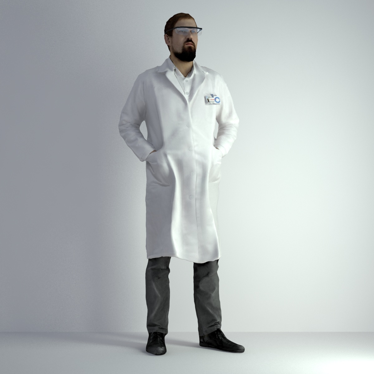 3D scanned man 024 - TurboSquid 1226372