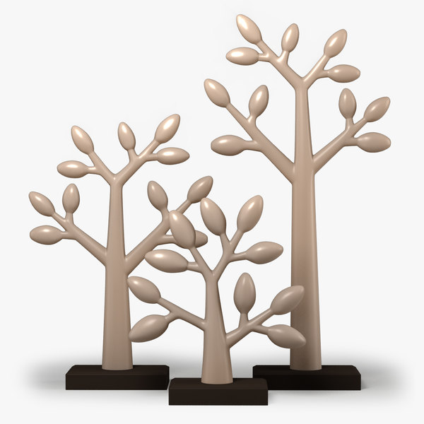 3D clay trees model - TurboSquid 1226455