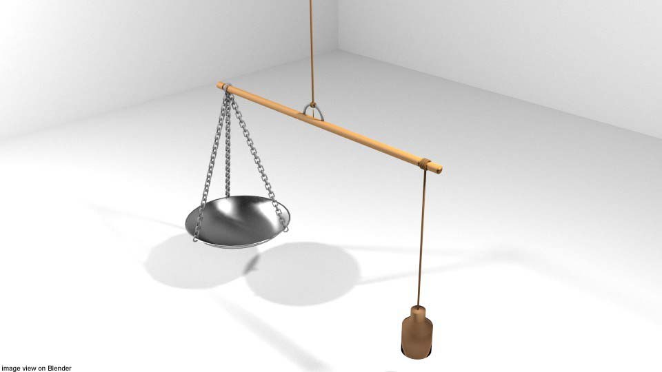 Scale weighing 3D model - TurboSquid 1226541