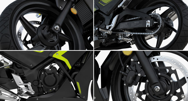 3D model lightweight motorcycle generic - TurboSquid 1226640