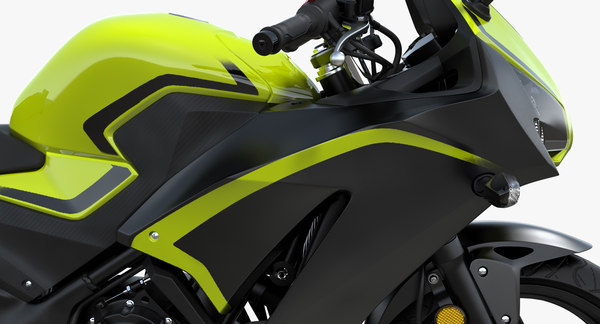 3D model lightweight motorcycle generic - TurboSquid 1226640