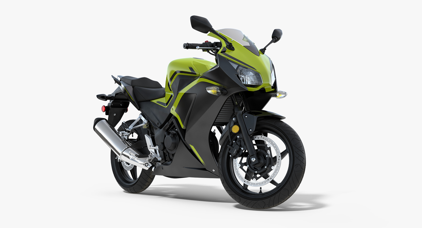 3D lightweight motorcycle generic rigged model - TurboSquid 1226642