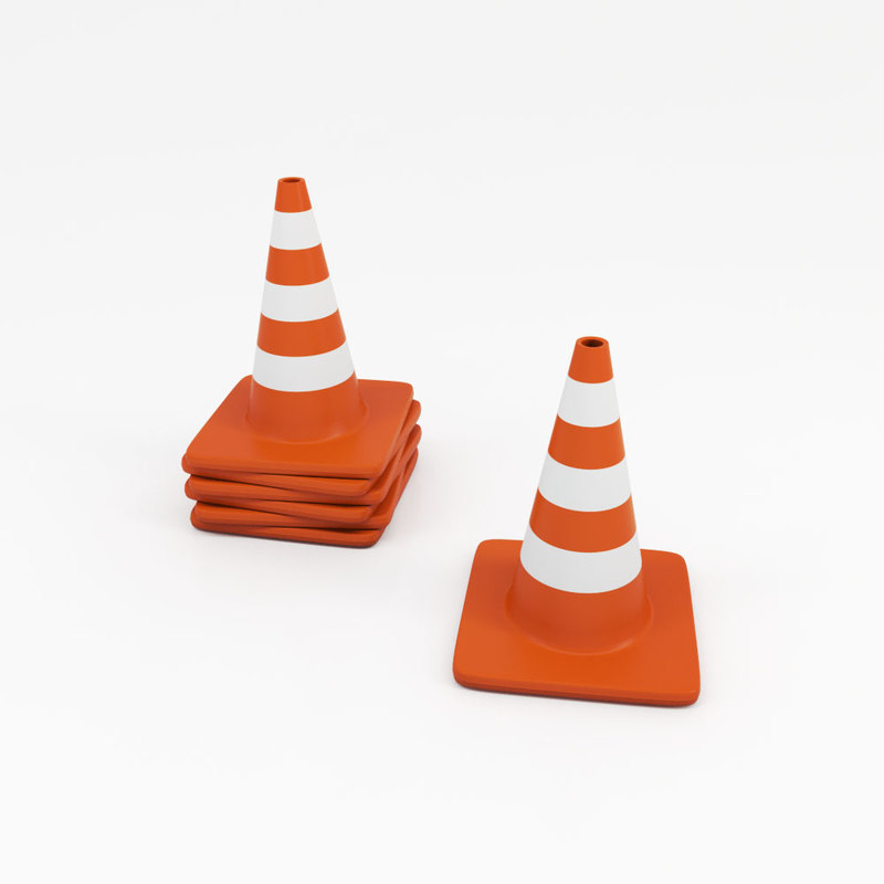 Cone de tráfego Modelo 3D - TurboSquid 1226696