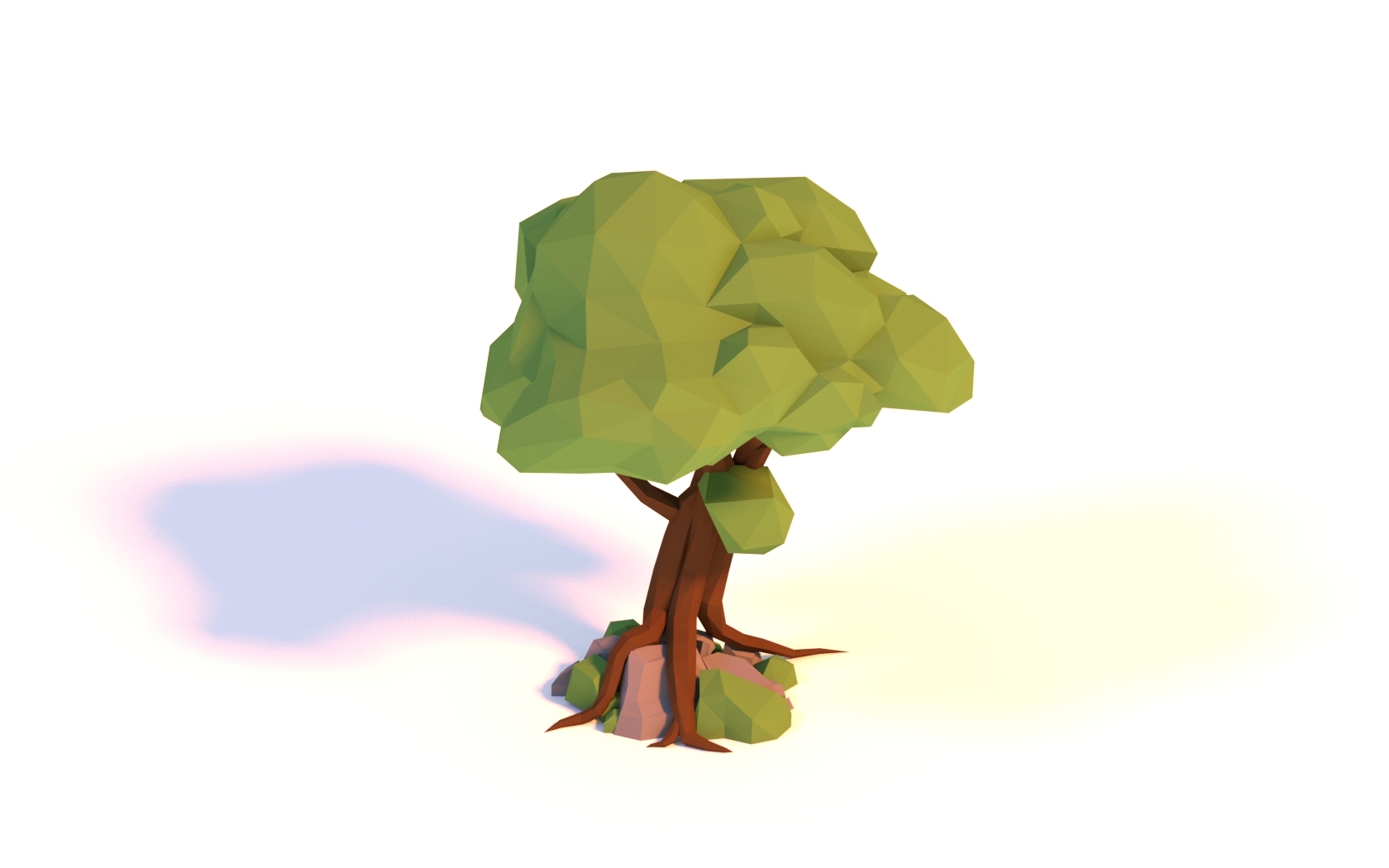 Low-poly tree 3D model - TurboSquid 1226851