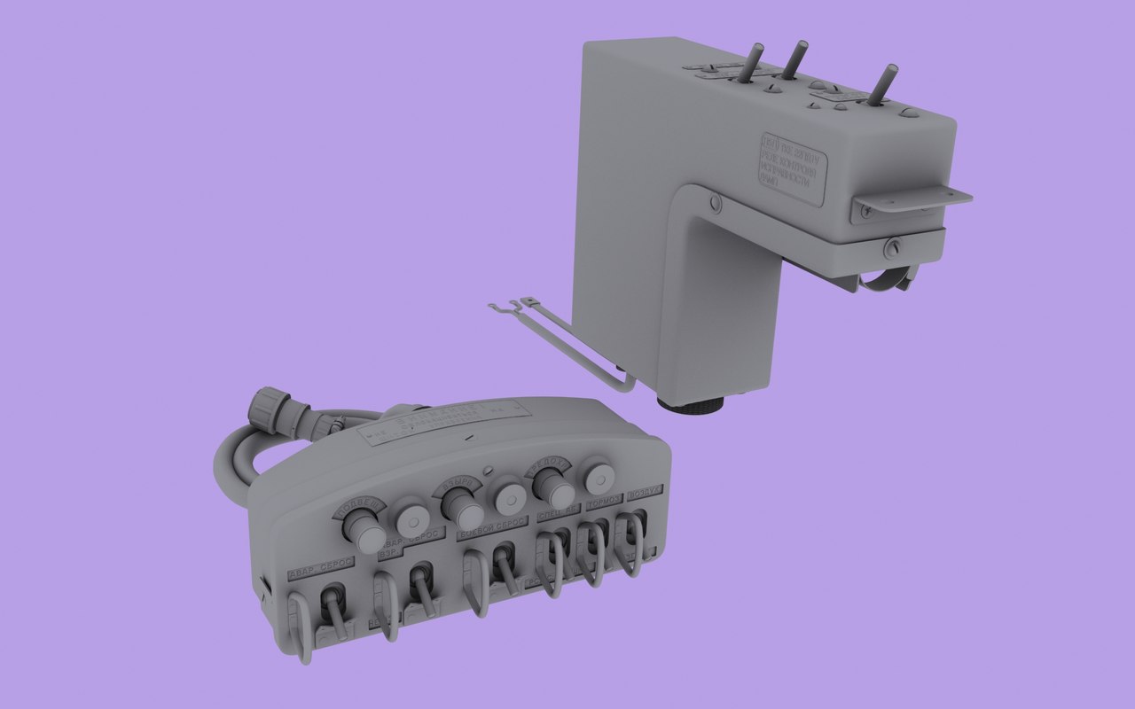 3D nuclear bomb control console - TurboSquid 1226918
