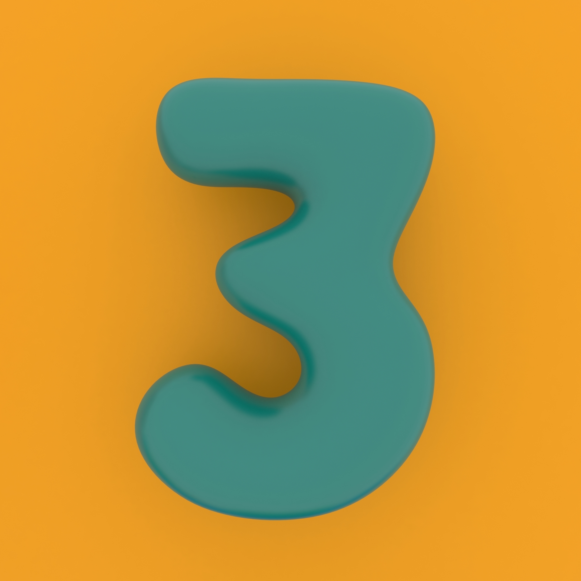 3D alphabet numbers model - TurboSquid 1226933