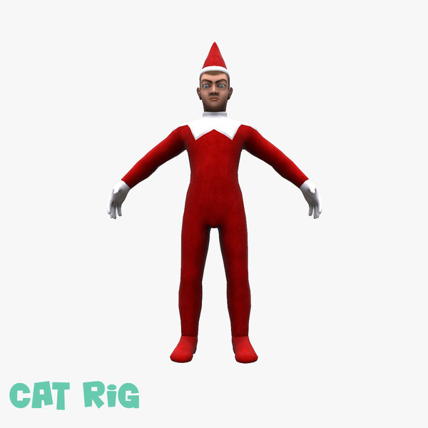 Christmas Elf 3D Models for Download | TurboSquid