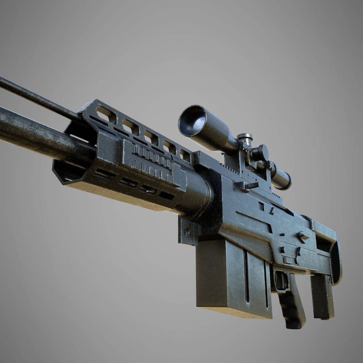 As50 sniper rifle model - TurboSquid 1227129