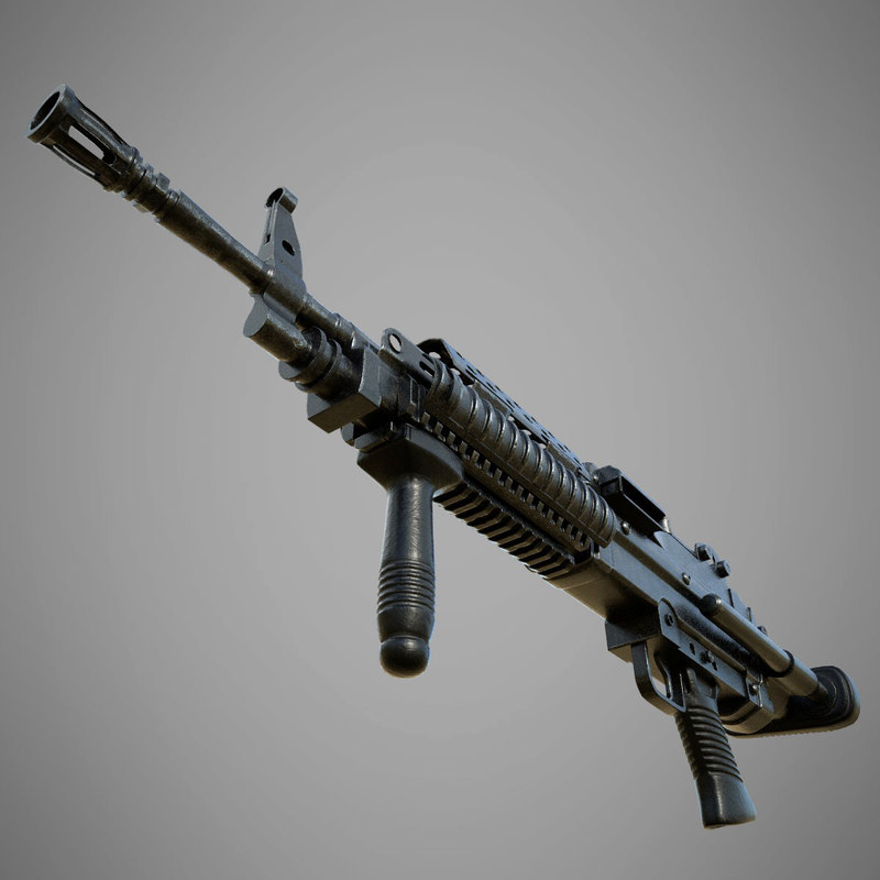 modelo 3d M249 SPW - TurboSquid 1227149