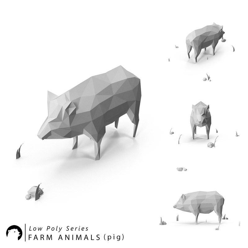 Stylized animal model - TurboSquid 1227189