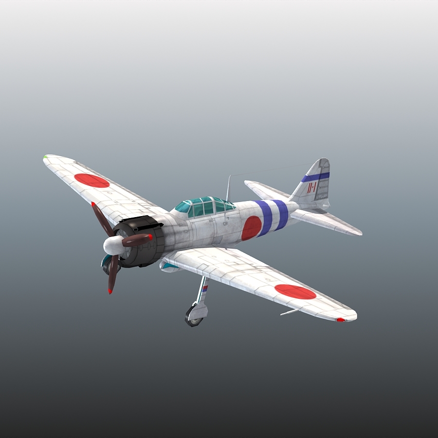 3D japanese akagi - TurboSquid 1227276