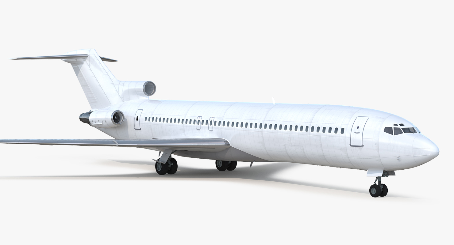 Boeing 727-200 generic model - TurboSquid 1227279