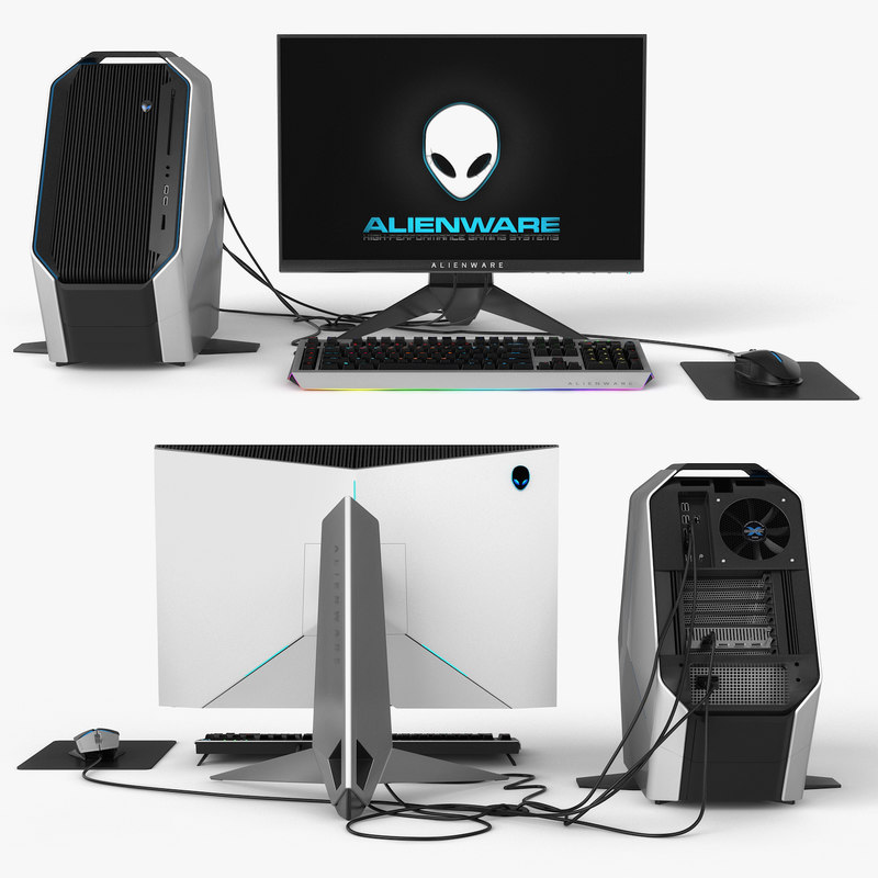 Dell alienware 3D - TurboSquid 1227413