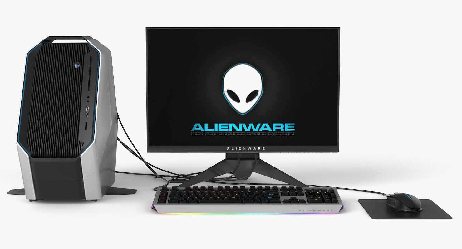 Dell alienware 3D - TurboSquid 1227413
