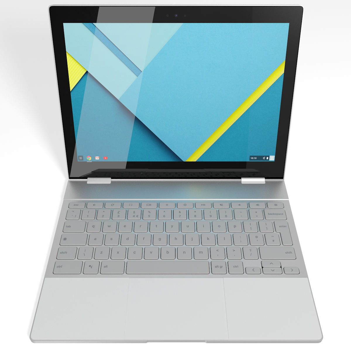 3D realistic google pixelbook 2017 - TurboSquid 1227466