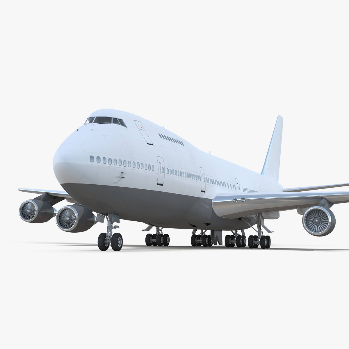 3D boeing 747-200b generic - TurboSquid 1227500