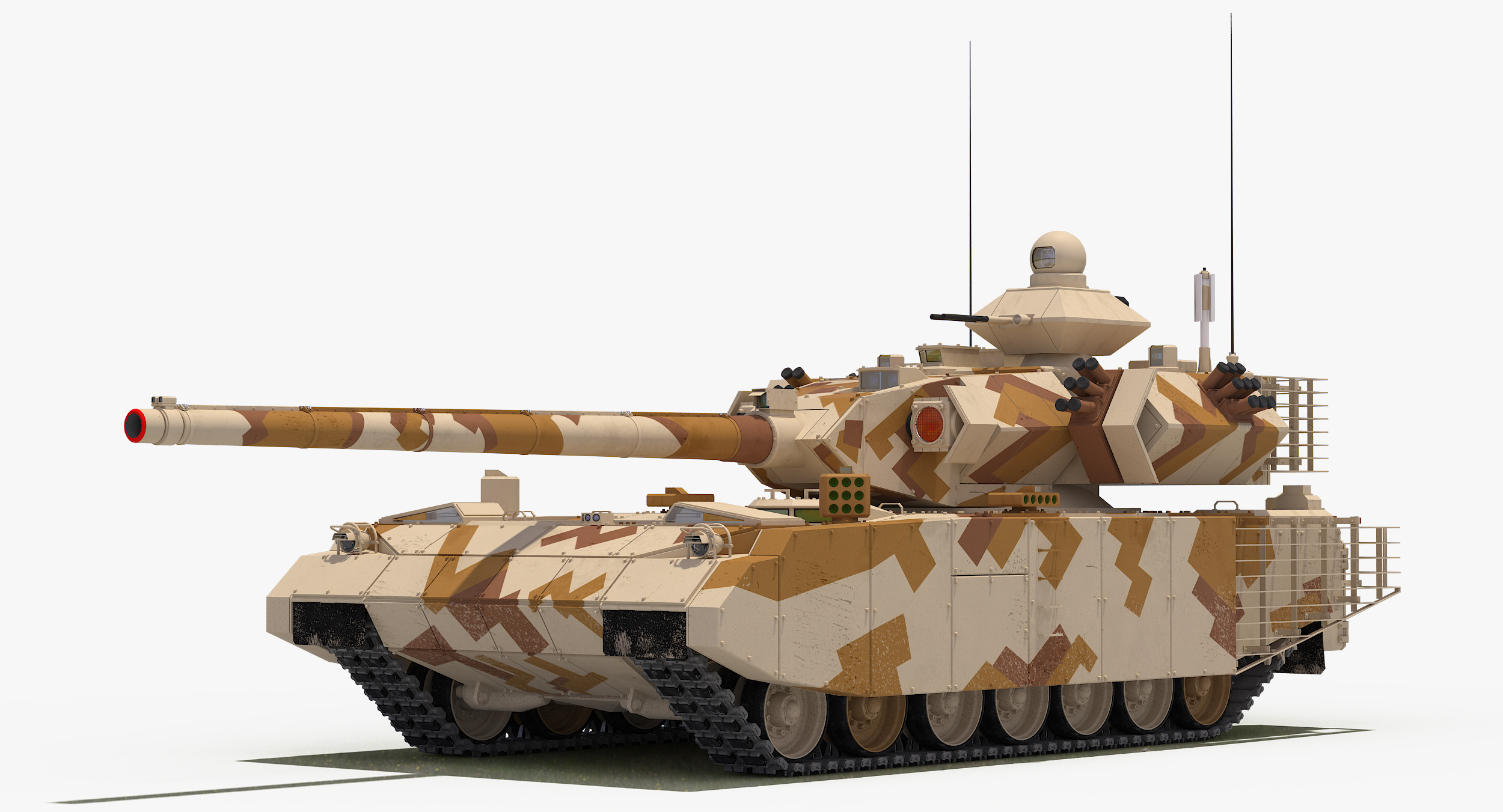 T-100 object-189 tank desert 3D - TurboSquid 1227603